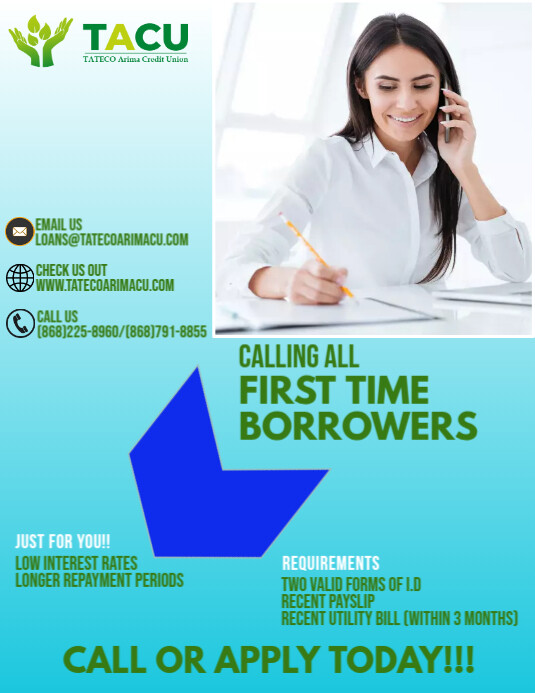 Copy of FIRST TIME BORROWERS | PosterMyWall