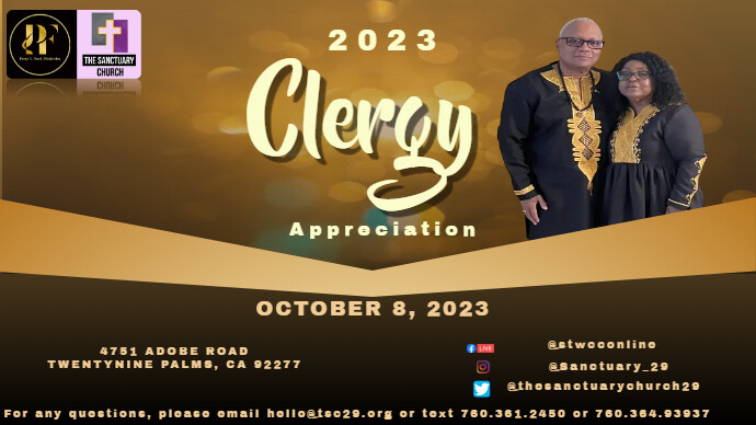Clergy Month Church Flyer | PosterMyWall