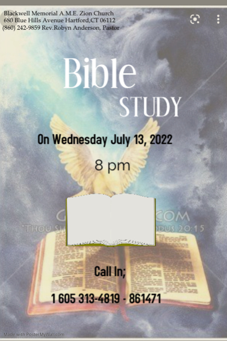 Copy of Bible Studies Sessions event Flyer Template | PosterMyWall