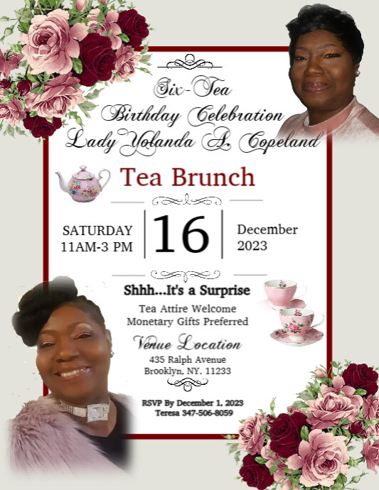 Tea Party | PosterMyWall