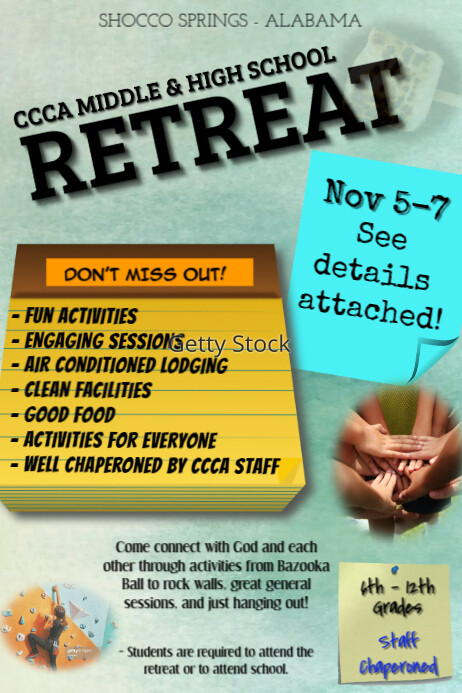 Retreat | PosterMyWall