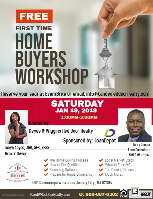 Copy of First Time Home Buyer Seminar Flyer | PosterMyWall