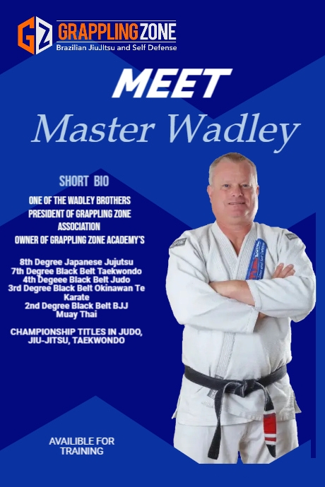 Copy of Meet Mr Wadley | PosterMyWall
