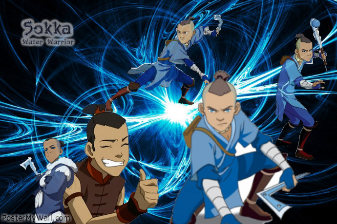 Sokka Water Warrior | PosterMyWall
