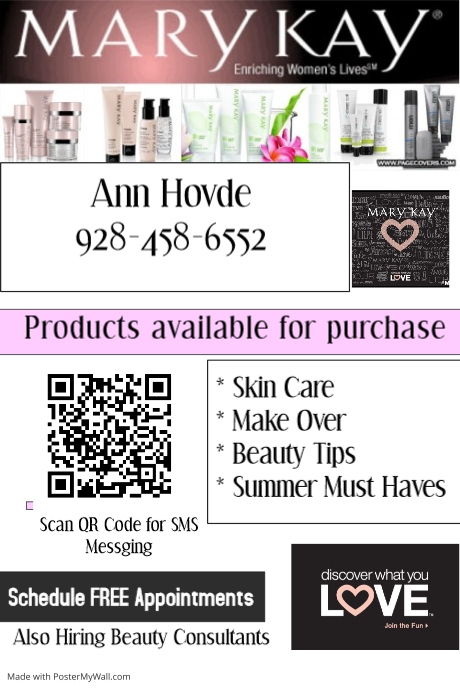 Copy of Fashion and Beauty Mary Kay | PosterMyWall