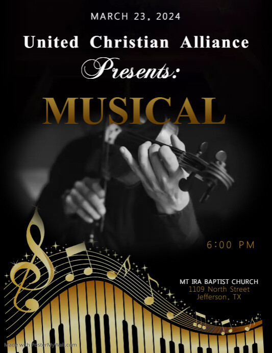 CLASSICAL MUSIC POSTER | PosterMyWall