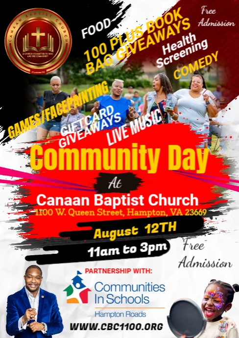 Copy of CBC COMMUNITY DAY | PosterMyWall