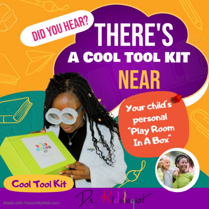 Copy of Google Meet online Learning Template | PosterMyWall