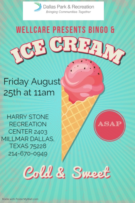 Vintage Ice cream Stand Poster Template | PosterMyWall