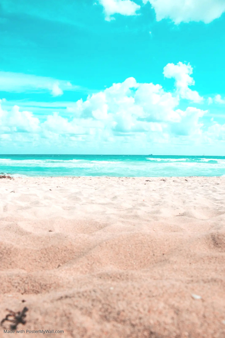BEACH VIBES | PosterMyWall