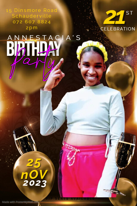 Birthday Party | PosterMyWall