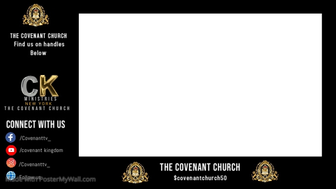 Copy of Sunday Service Youtube Thumbnail Background | PosterMyWall