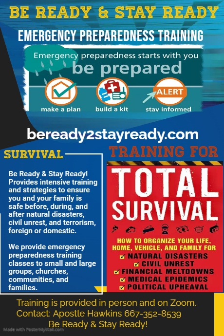 Copy of Blue Emergency Medical Services Poster Templa | PosterMyWall