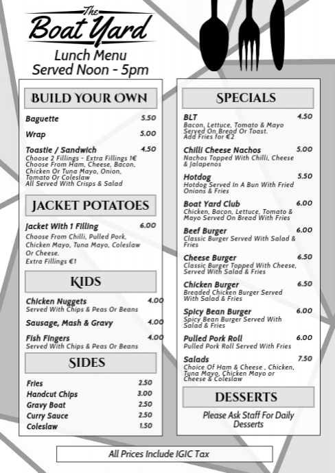 Copy of Boatyard Lunch | PosterMyWall