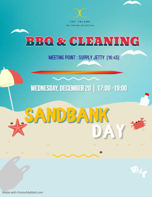 Copy of Beach Cleanup Flyer | PosterMyWall