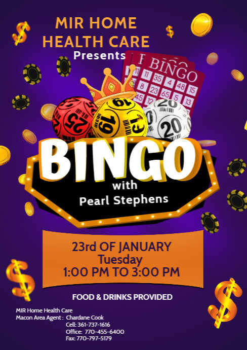 Copy of Bingo Night Money Poster | PosterMyWall