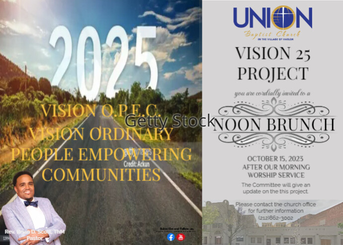 VISION 2025 INVITE | PosterMyWall