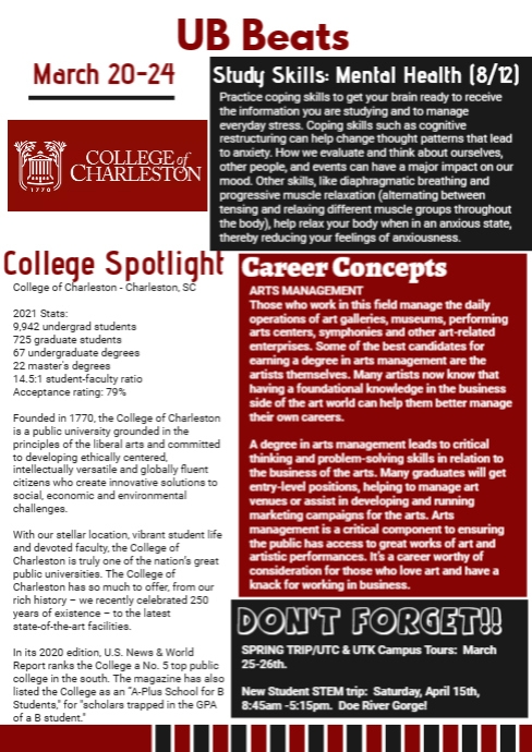 Copy of UB Beats March 20-24 | PosterMyWall