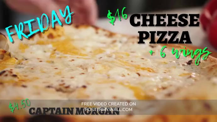 National Cheese Pizza Day Social Media Ad | PosterMyWall