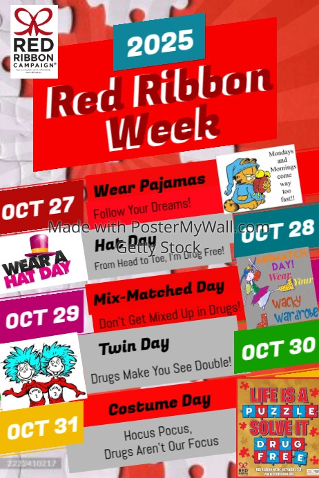 TAEP Red Ribbon Week | PosterMyWall