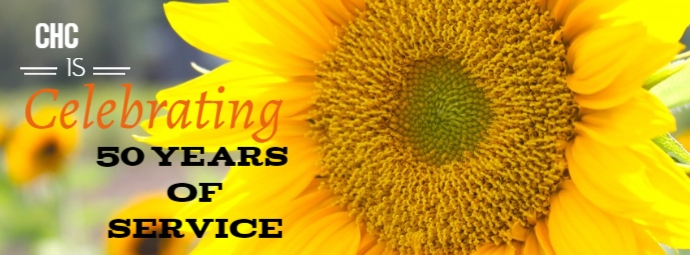 FB Cover - CHC is Celebrating 50 Years of Service | PosterMyWall