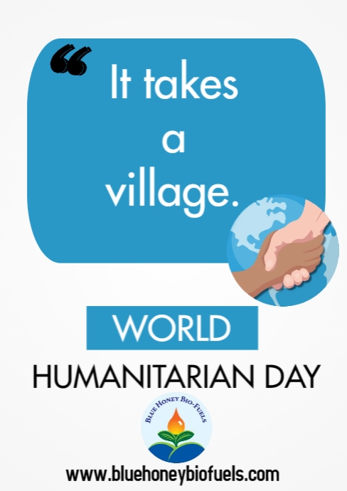 Copy of World Humanitarian Quote flyers | PosterMyWall