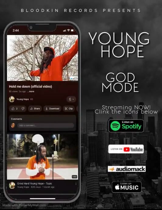 GOD MODE | PosterMyWall