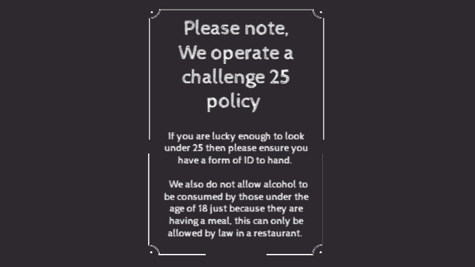 ALCOHOL SIGN | PosterMyWall