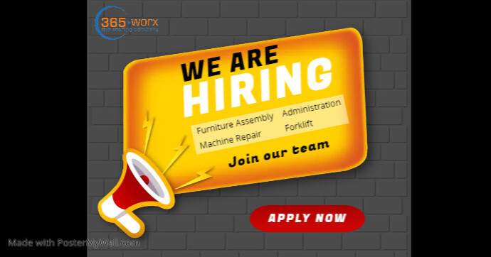 Job opportunity, online ad, announcement | PosterMyWall