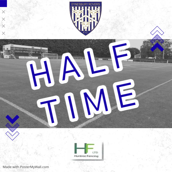 Half time | PosterMyWall