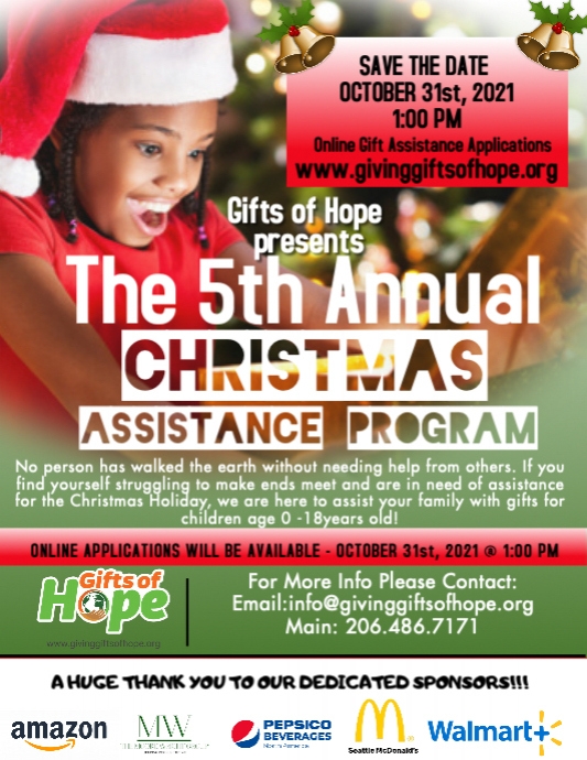 Copy of Modern Christmas Outreach Church Event Flyer | PosterMyWall