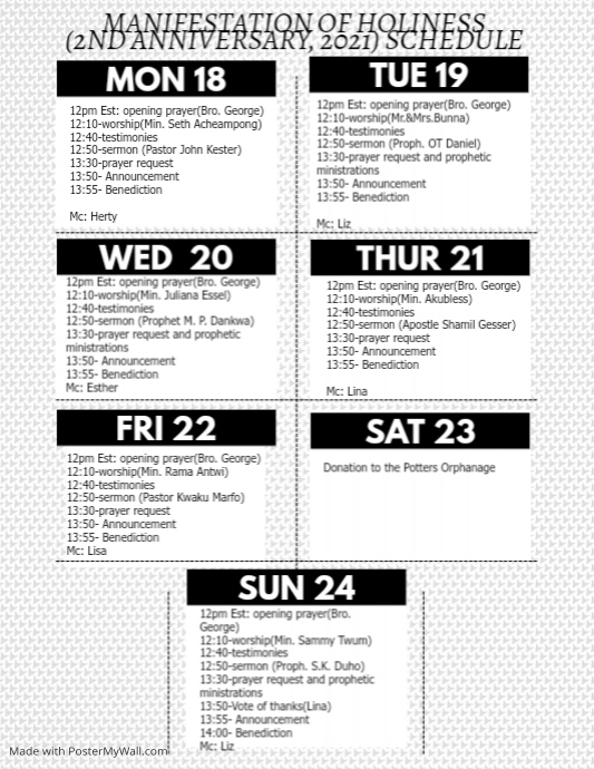 Copy of Weekly Planner Flyer | PosterMyWall