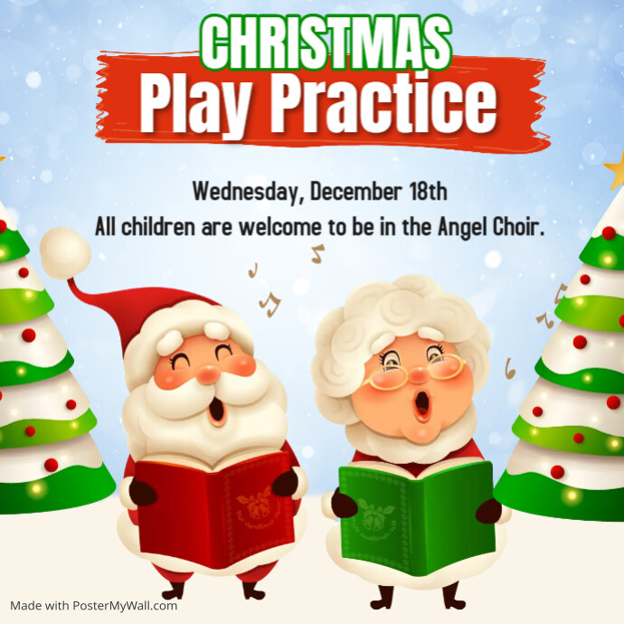 Play Practice | PosterMyWall