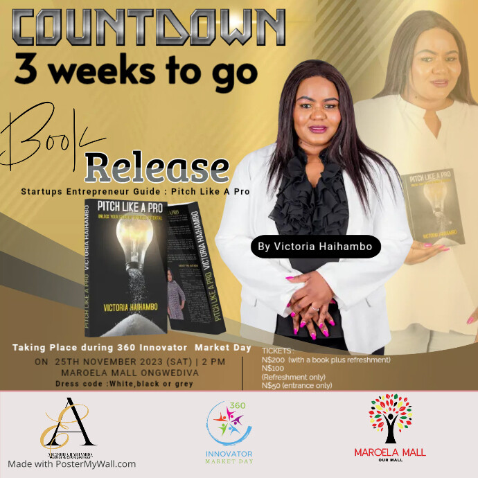 Professional Book Launch Event Template | PosterMyWall