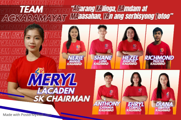 Red Political Campaign Banner | PosterMyWall