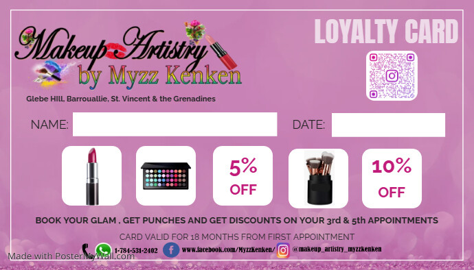 Copy of Loyalty card | PosterMyWall