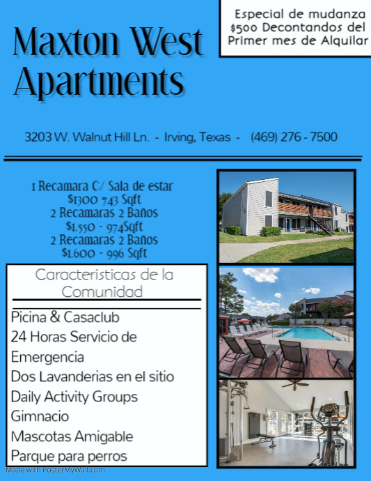 Apartment Rental Flyer | PosterMyWall