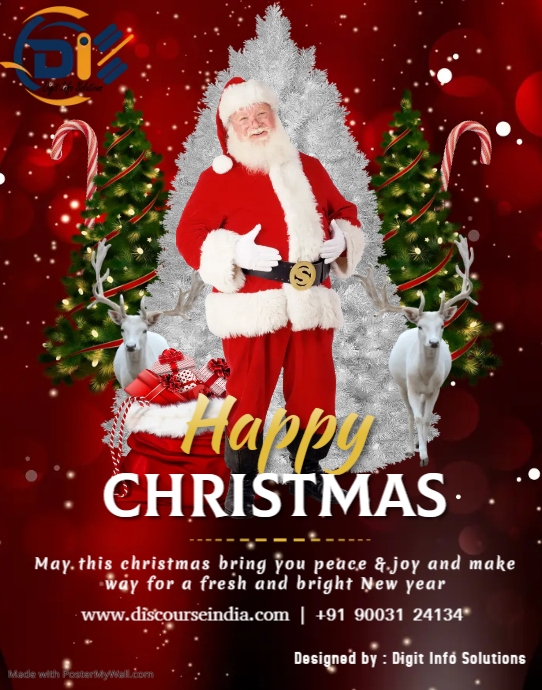 Copy of Meet Santa Claus Flyer Template | PosterMyWall