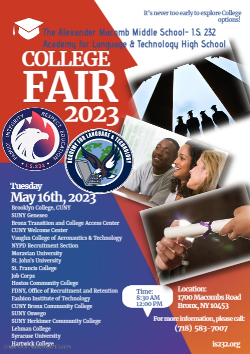 Copy of Copy of College fair flyer | PosterMyWall