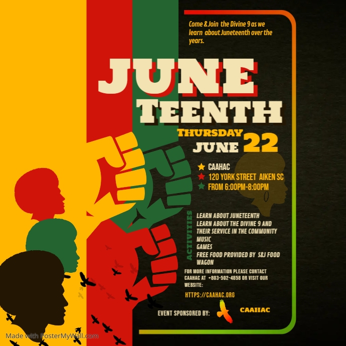 Juneteenth Celebration Flyer Template | PosterMyWall