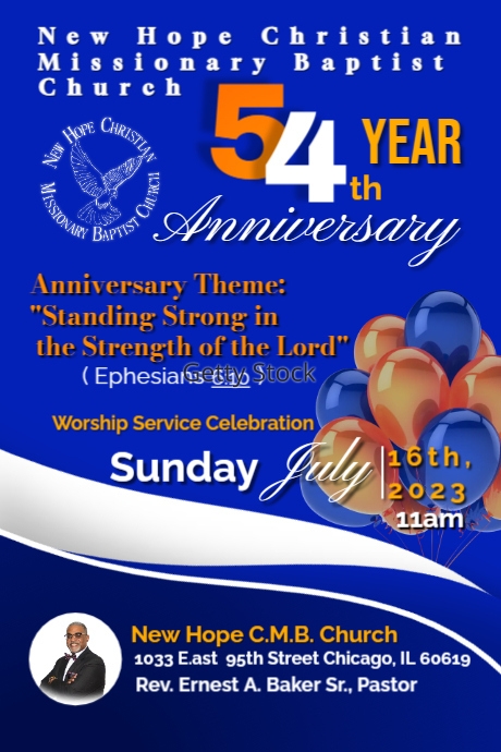 Church Anniversary | PosterMyWall