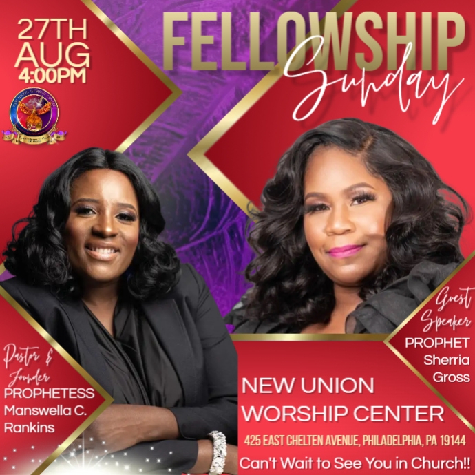 fellowship Sunday aug1 | PosterMyWall