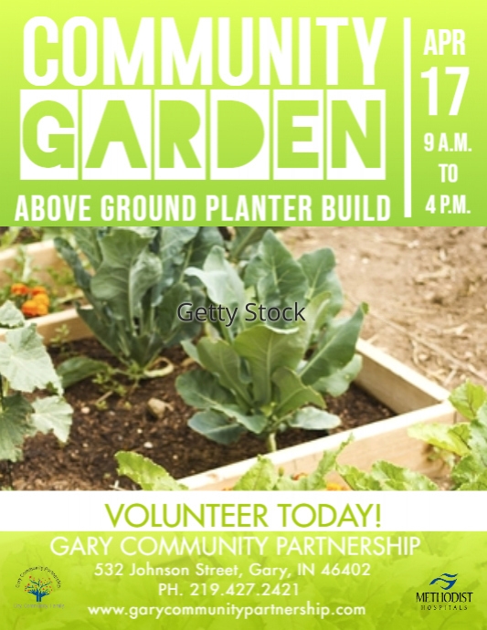Copy of Copy of Community Garden Church Event Flyer | PosterMyWall