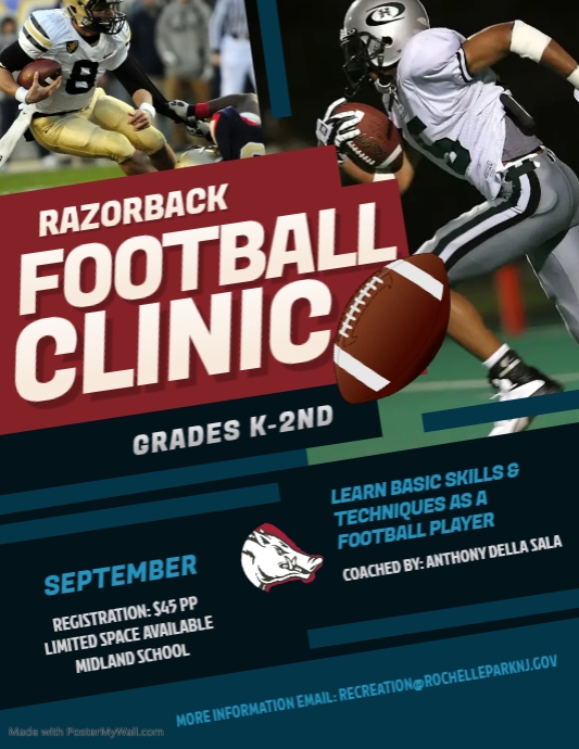 Football Camp Flyer | PosterMyWall