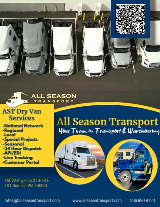 Logistic Business Flyer Template | PosterMyWall