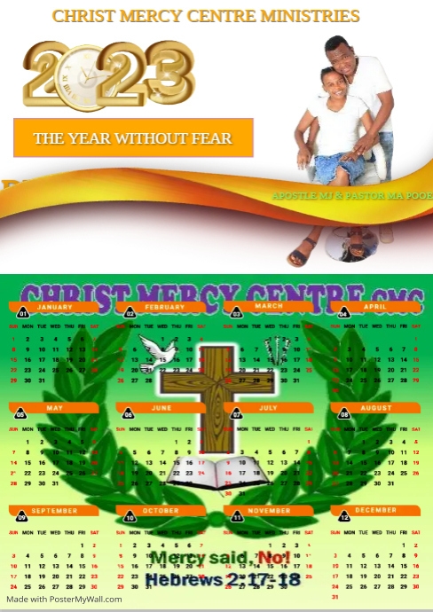 Copy of 2023 calendar | PosterMyWall