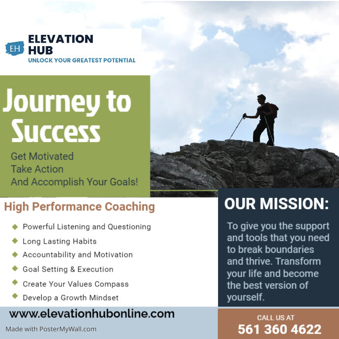 Copy of Business and marketing coaching online ad | PosterMyWall