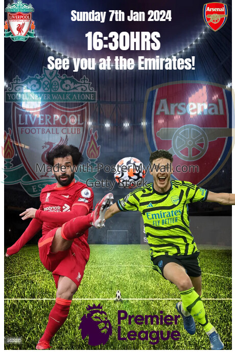 PREMIER LEAGUE | PosterMyWall