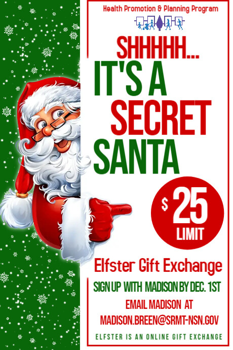 Copy of Secret Santa Poster | PosterMyWall