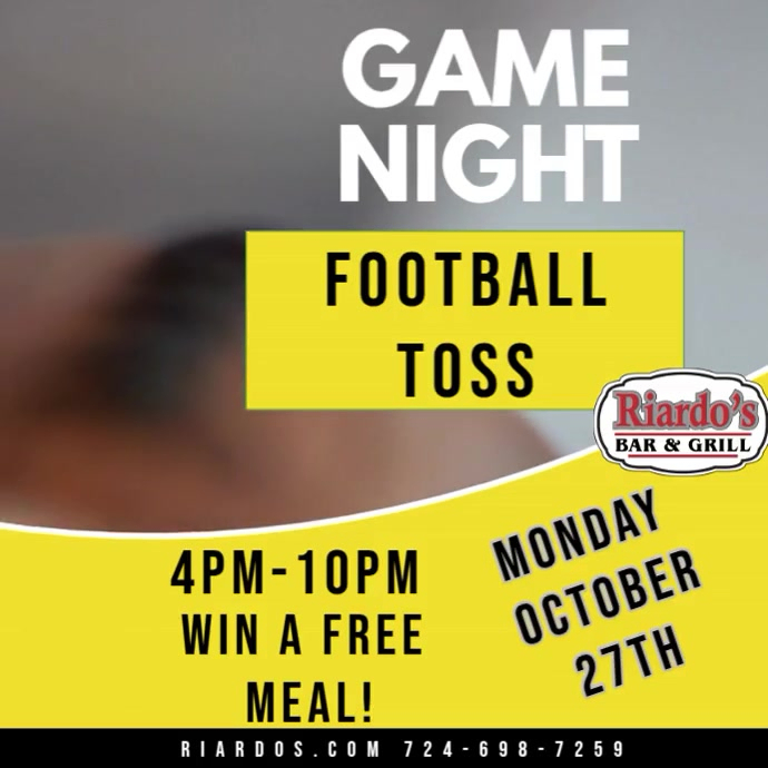 Game Night Football Jan 15 | PosterMyWall